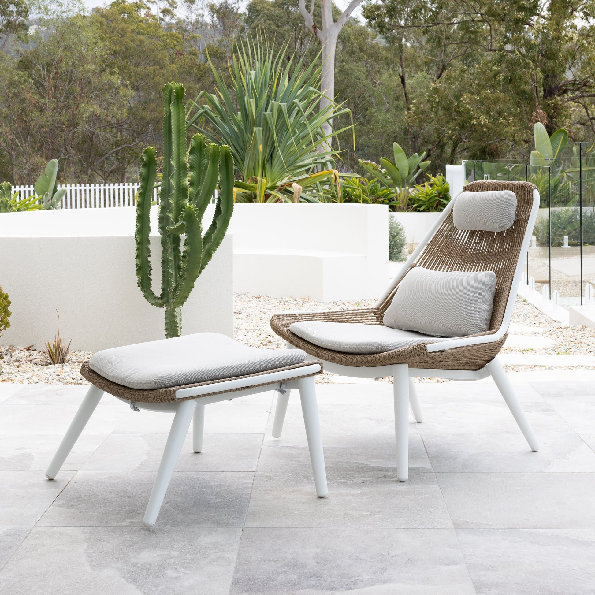 Buy Arona Lounge Chair & Ottoman