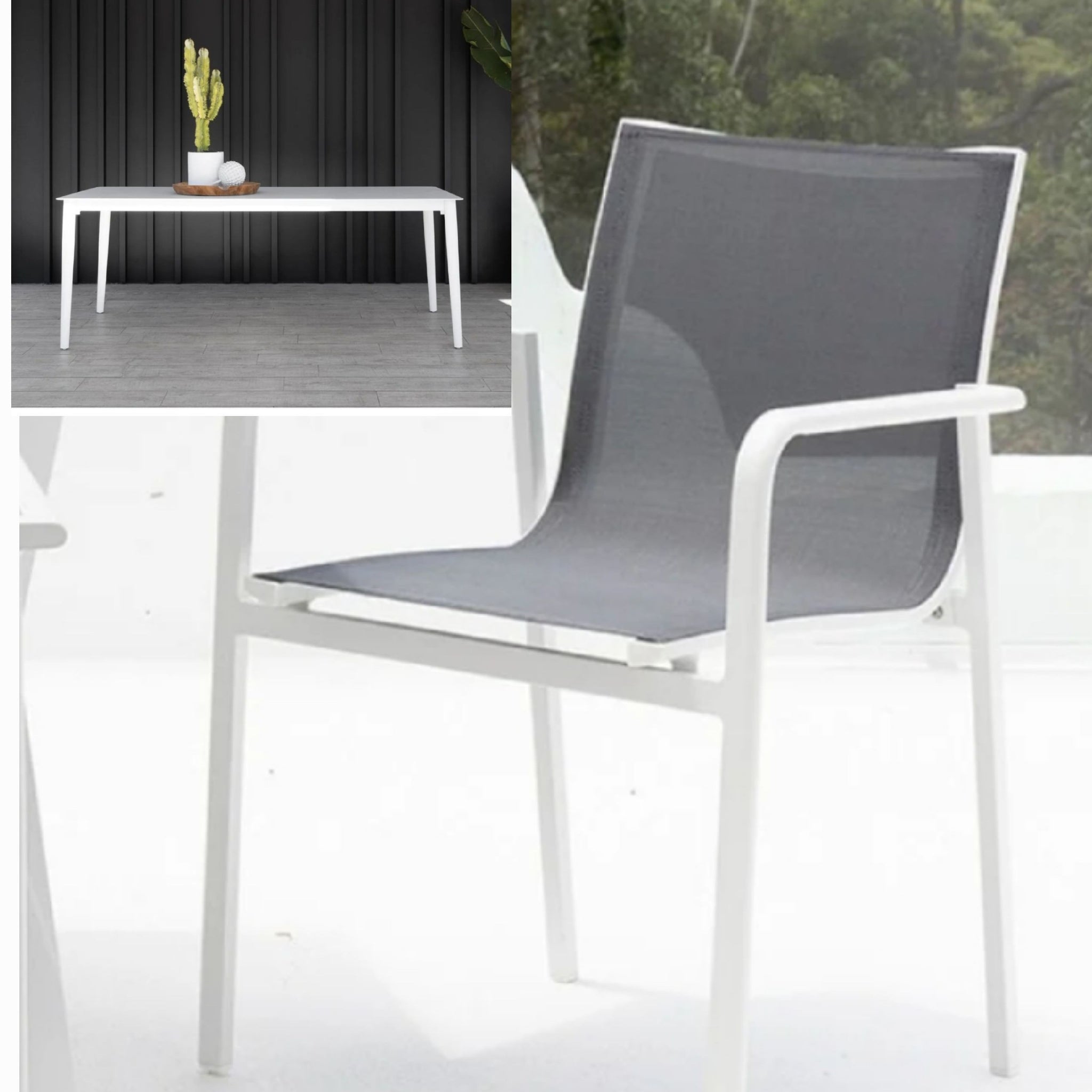 Buy OCEAN & CHIC DINING SETTING - 7 PCE